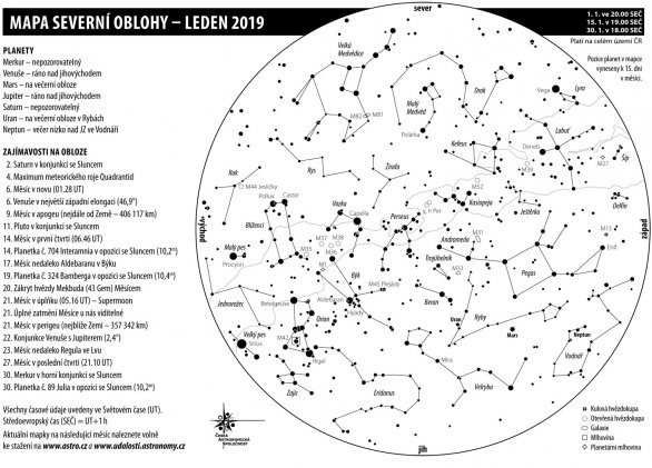Obloha aktuálně | Na obloze | Astronomický informační server astro.cz