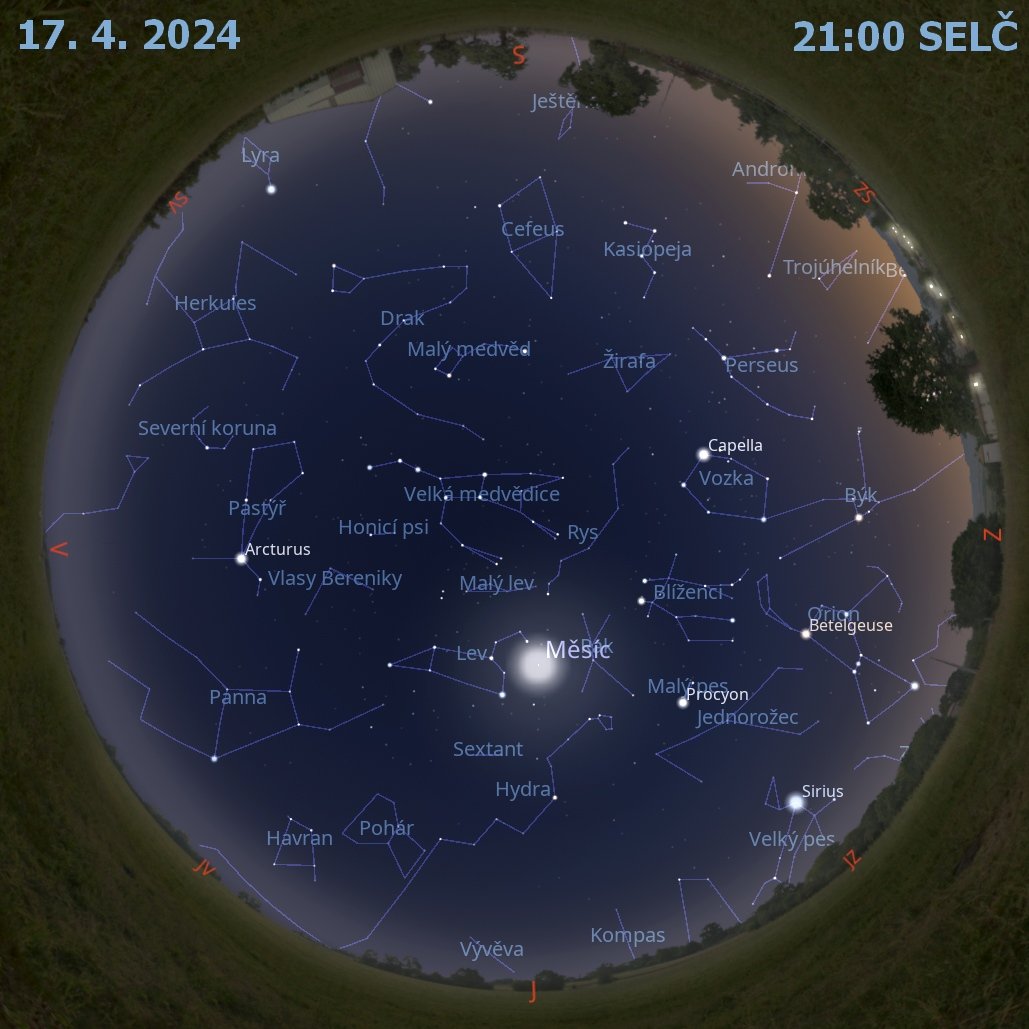 Obloha aktuálně | Na obloze | Astronomický informační server astro.cz